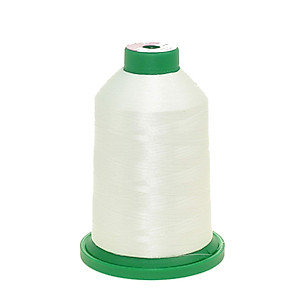 Isacord Embroidery Thread, White Thread 5000M color 0015