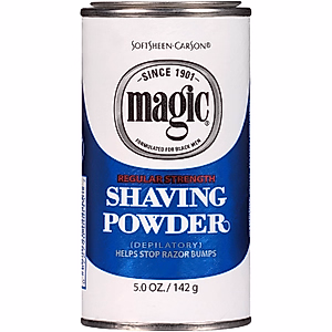 Magic Shaving Powder Blue 5 Ounce Regular Depilatory (145ml) (3 Pack)