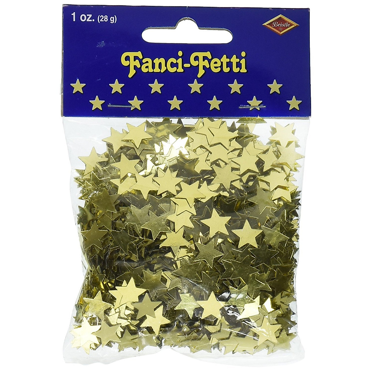 Fanci-Fetti Stars (gold) Party Accessory (1 count) (1 Oz/Pkg)