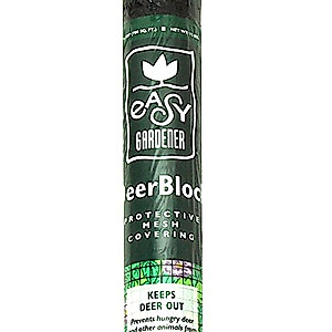 Easy Gardener 6050AZ Netting and Fencing, 7 ft X 100 ft, Black