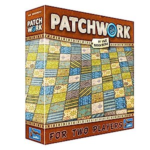 Patchwork | Strategy / Puzzle Game | Family Board Game | Two Player Game for Kids and Adults | Ages 8 and up |Average Playtime 30 Minutes | Made by Lookout Games , Brown