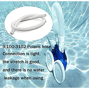 RO6G Pool Cleaner 6-Ft Cuffless Feed Hose Replacement for Polaris 360 Cleaner 9-100-3102 ONLY 360 1-1/2" Diameter.