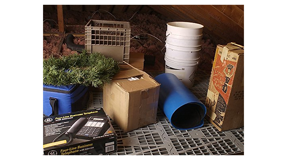 16"x16" Attic DEK Flooring - 8-Pack Storage Solution