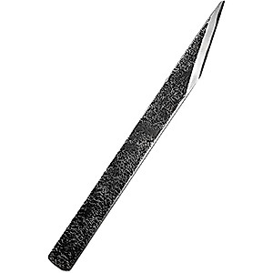 RANSHOU Kiridashi Knife 18mm Right Hand, Japanese Utility Woodworking Knife for Carving, Marking, Sharpening, Razor Sharp Hand Forged Japanese Steel Blade (Shirogami White Paper Steel), Made in JAPAN