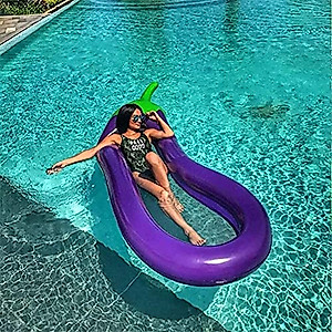 Glaceon Large Folding Inflatable Float Adult Pool Water Mount Toys Swimming Ring with Net Suitable The Beach Summer Party Outdoor Water Recreation