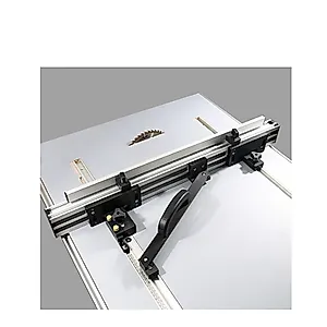 New Aluminum Alloy Table Saw Fence System，31.5/40inch Flip Modification Router Circular Saw Fence, DIY Wood Working Tools And Accessories (Size : 1000mm)