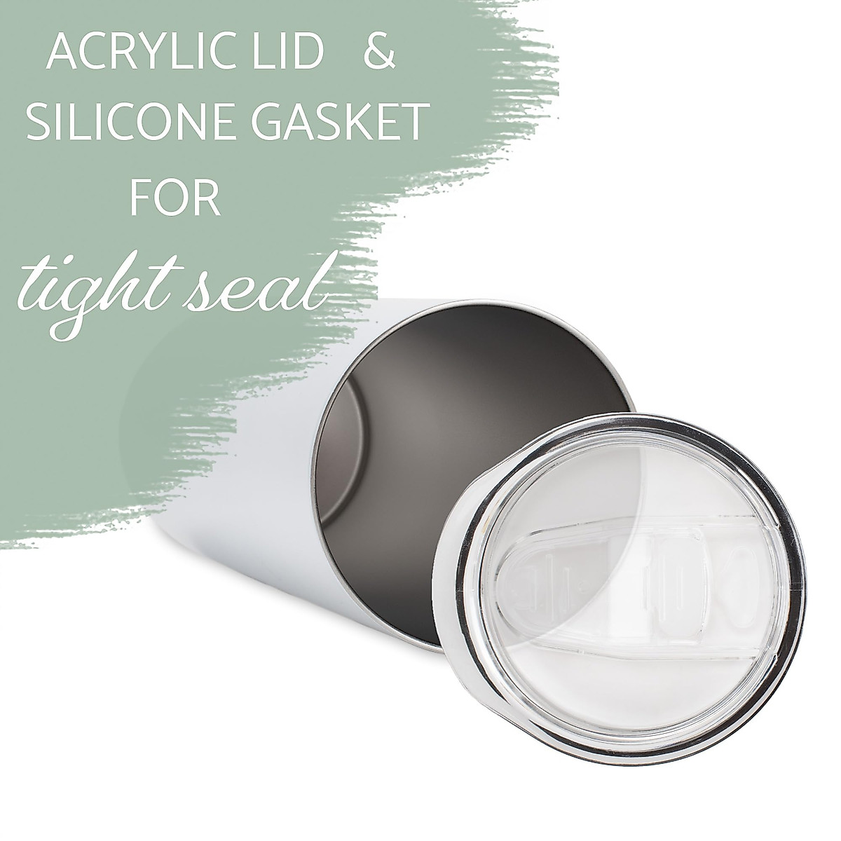 Elanze Designs Basketball Mom Ball Hoop Sport Wrap-Around Design 20 Ounce Stainless Steel On-The-Go Coffee Travel Insulated Skinny Tumbler Mug Cup, Slide Top Lid, MRC-20OZ-SH254