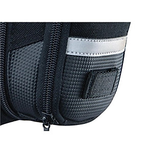 Topeak Aero Wedge Seat Bag - Strap-on, Micro, Black