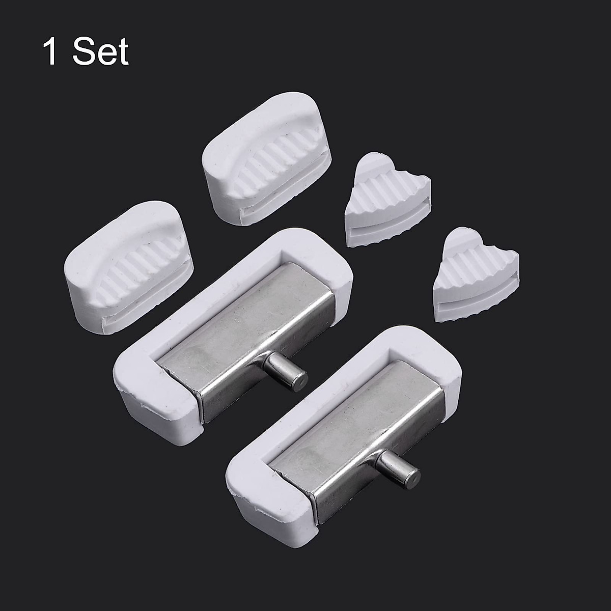 HARFINGTON Rubber and Metal Table Hinge Set for Industrial Sewing Machine Art Craft Supplies Accessories