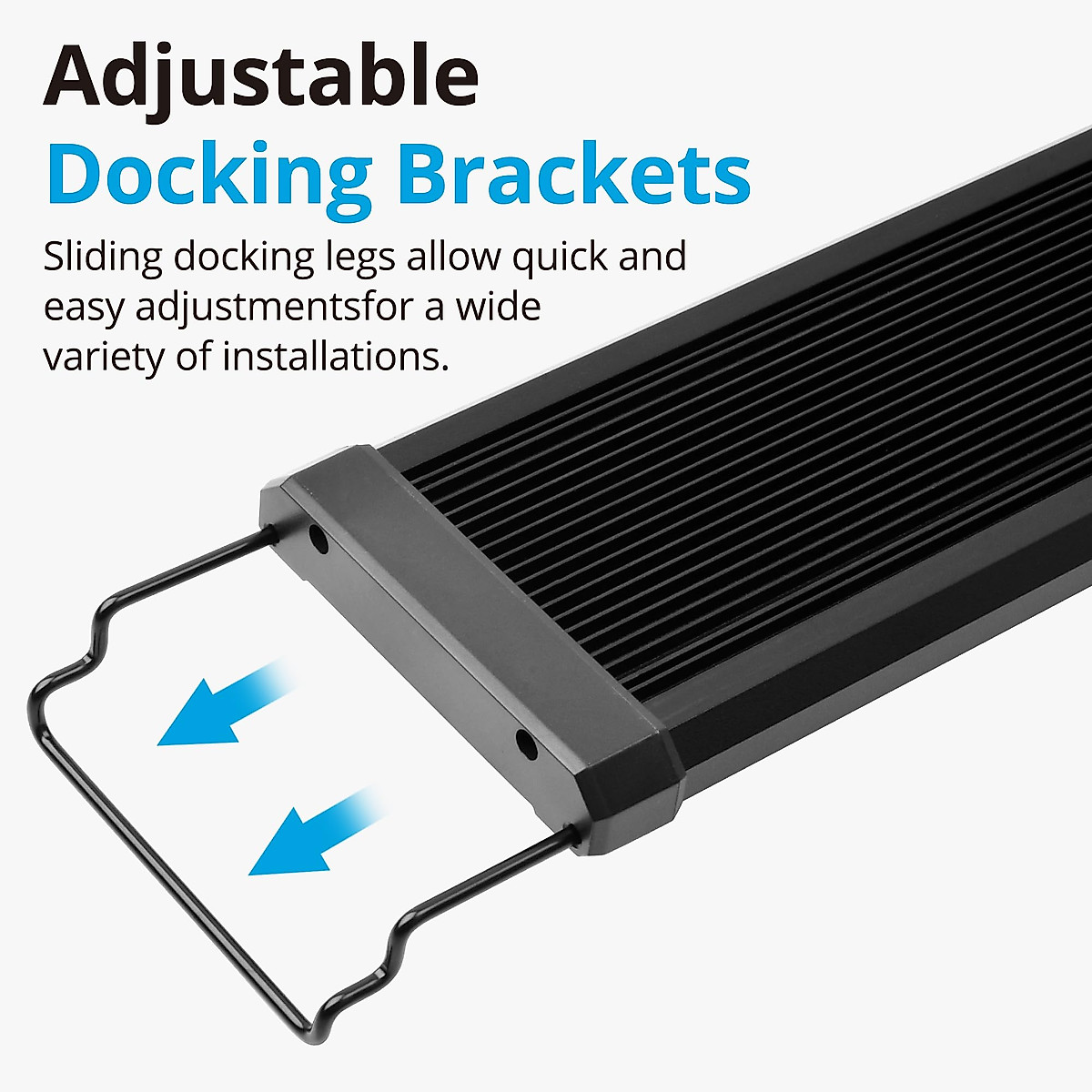 NICREW 36W Saltwater Aquarium Light, Marine LED Reef Light for Corals ...