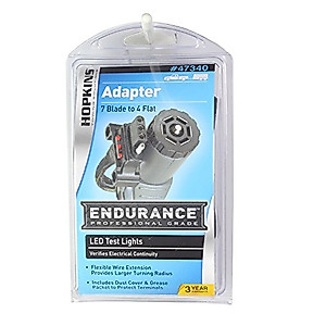 Hopkins 47340 Endurance 7 RV Blade to 4 Flat LED Flex Adapter