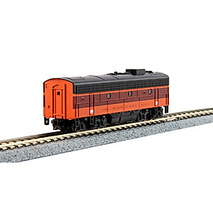 Kato USA Model Train Products N EMD FP7A + F7B Milwaukee Road Locomotive Two-Pack #95A #95B Two Locomotive Set