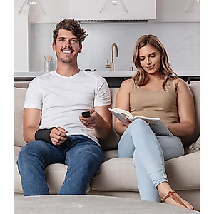 ComfyBrace Night Wrist Sleep Support Brace- Fits Both Hands - Cushioned to Help With Carpal Tunnel and Relieve and Treat Wrist Pain, (1 Pack/Night Brace, One Size Fits All) (Pack of 1)