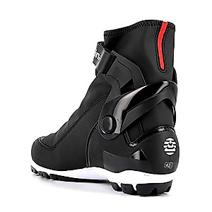 Alpina Sports T30 Cross-Country Touring Ski Boots, Black/White/Red, Size 36