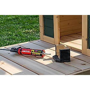 Loctite PL Premium Fast Grab Polyurethane Construction Adhesive, 10 fl oz, 1, Cartridge