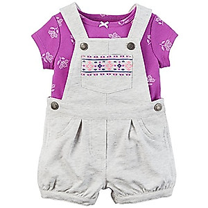 Carter's Baby Girls' 2 Pc Sets 121h231, Heather, 18M