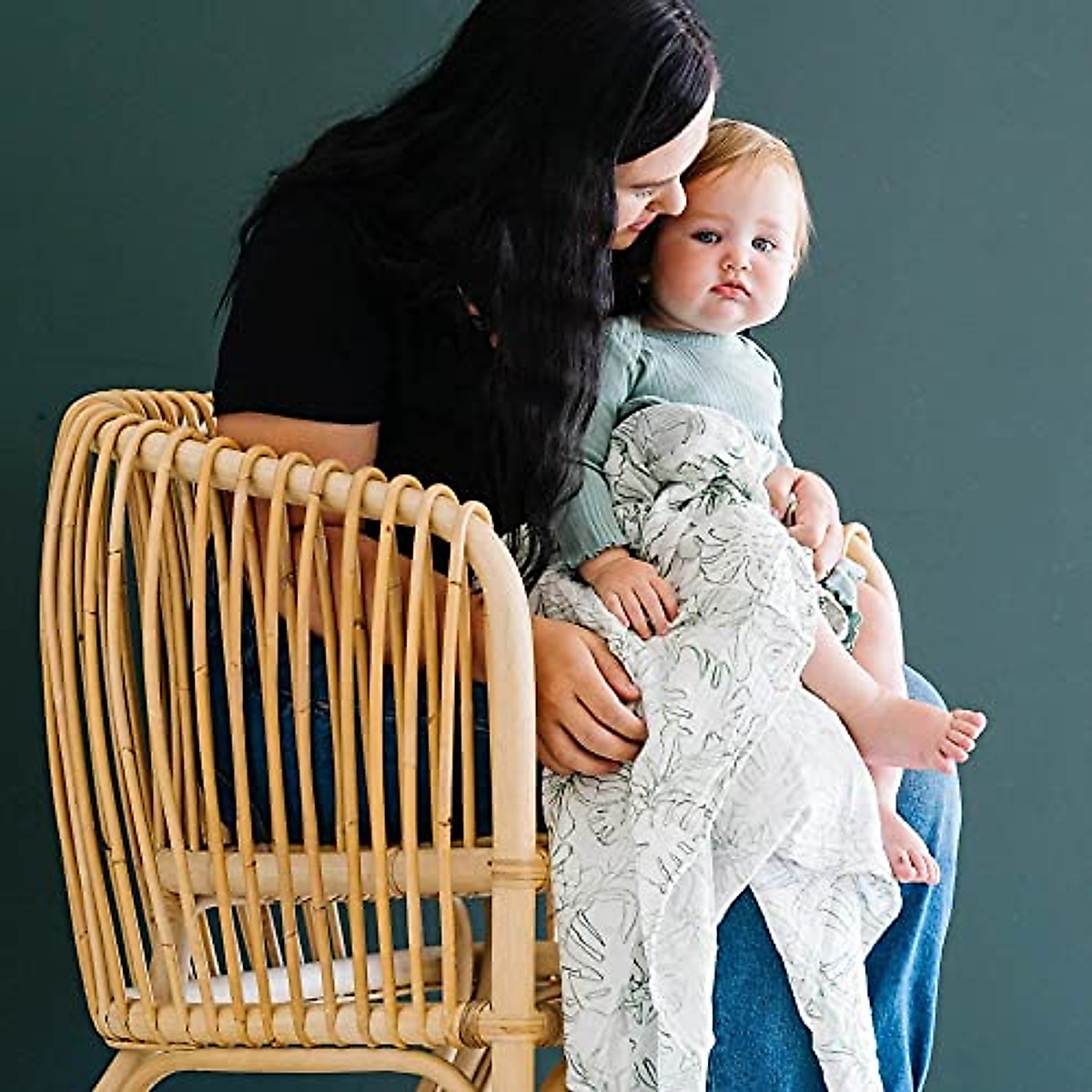 Red Rover Kids Cotton Muslin Swaddle - 47” x 47”- 100% Cotton – Machine Washable – Softer with Every Wash – Playful Designs - Soft, Breathable & Lightweight – Unisex - 3 Pack (Dino Days)