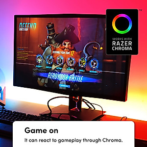 LIFX Gamer Bundle - with 2 Color 1100 Lumen Smart Bulb and 80″ LED Smart Lightstrip