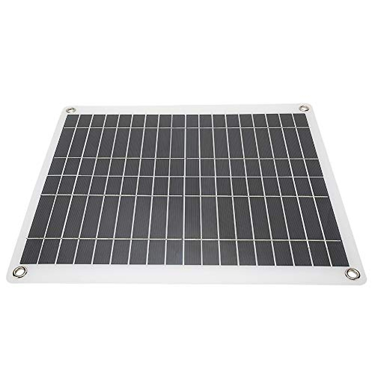 Crazy Sales Portable Solar Panel, 25W 18V 2A DC1218V Flexible Solar Panel, Dual USB Polycrystalline Silicon Outdoor Supplies Car Spacious Stations for Laptops