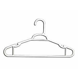 20 Recycled Plastic Hangers