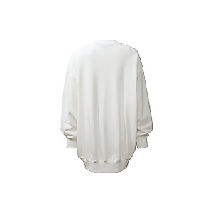 Pantora Dream Grommet Sweatshirt, Off White, X-Small