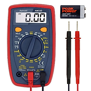 AstroAI Digital Multimeter with Ohm Volt Amp and Multi-Functional OBD2 Scanner- Bundle