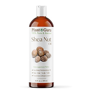 African Shea Nut Butter Oil 16 fl. oz. 100% Pure Natural Skin, Face, Hair Growth And Moisturizer. DIY Body Butters, Lotions, Creams, Lip Balm And Soap Making.