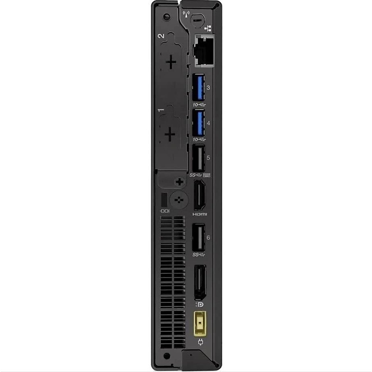 Lenovo ThinkCentre M720q Tiny Desktop Intel i5-8500T up to 3.50GHz 16GB DDR4 256GB NVMe SSD Built-in AX210 Wi-Fi 6E BT Dual Monitor Support Wireless Keyboard and Mouse Win11 Pro (Renewed)