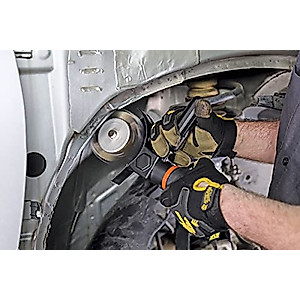 Dynabrade (NZ1) NitroZip Surface Conditioning/Decal Pinstripe Removal Tool | Right Angle, 0.5 hp 3500 RPM Pneumatic Motor | For Use with Eraser and Wire Wheels