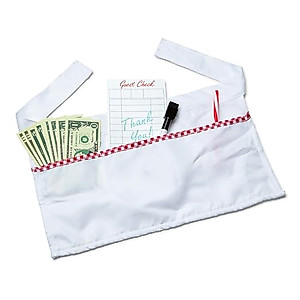 Melissa & Doug Star Diner Restaurant Play Set (41 pcs) - Pretend Play Food, Restaurant Toy Set With Cookware, Utensils For Kids, Diner Playset for Kids And Toddlers, Ages 3+