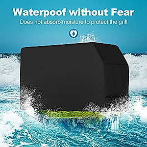 Griddle Cover 28 Inch for Blackstone Grill Cooking Station 2 Burner, 600D Heavy Duty Full-Waterproof Outdoor for Flat Top Gas Grill Station Adventure Ready 1517 1555 1605 1815 1819 1856 1853