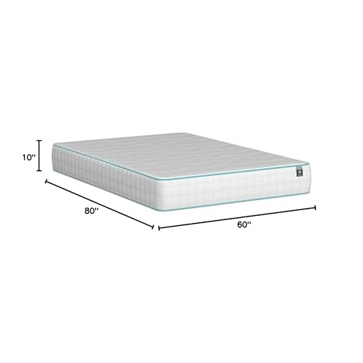 ZINUS 10 Inch Tight Top Spring Mattress, Queen, Innerspring Mattress, CertiPUR-US Certified, Mattress in A Box