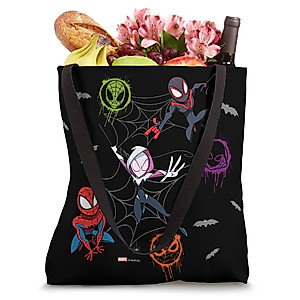 Marvel Spider-Man and Spider-Verse Pals Halloween Adventure Tote Bag