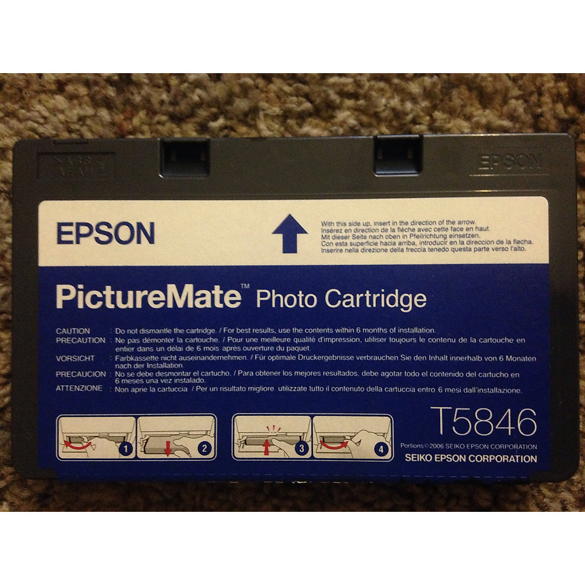 Epson PictureMate Dash PM260 Compact Photo Inkjet Printer (C11C694201) (Old Version)