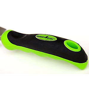 Garden Guru Super Strong Garden Trowel Hand Shovel - Stainless Steel - Rust Resistant - Ergonomic Grip - Perfect Tool for Gardening, Weeding, Transplanting and Digging in Garden Beds