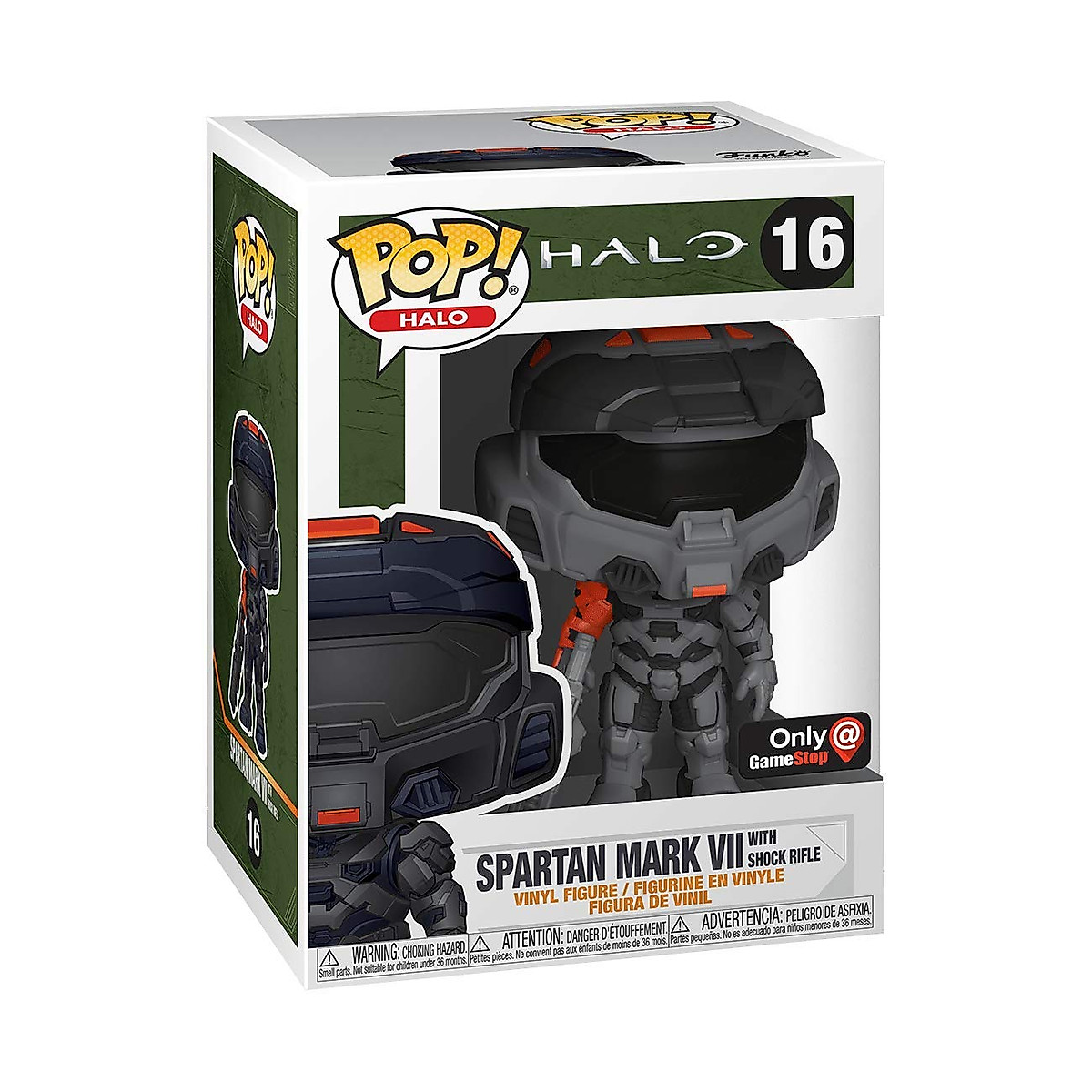 Funko Pop! Halo Spartan Mark VII 7 with Shock Rifle Exclusive