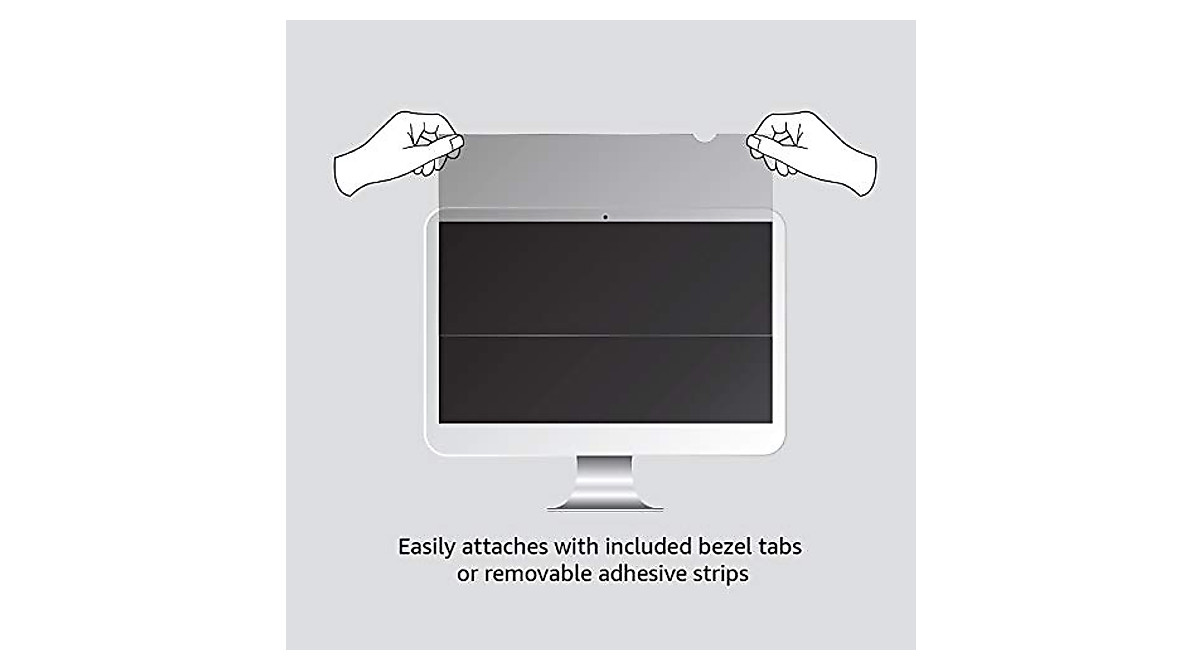 Amazon Basics 21.5" Privacy Screen - Anti-Glare & Blue Light Filter