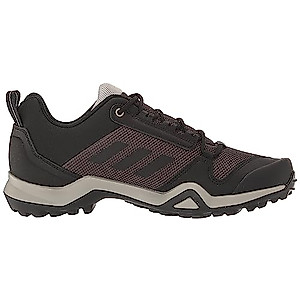 adidas Women's Terrex AX3 Sneaker, DGH Solid Grey/Core Black/Purple Tint, 8