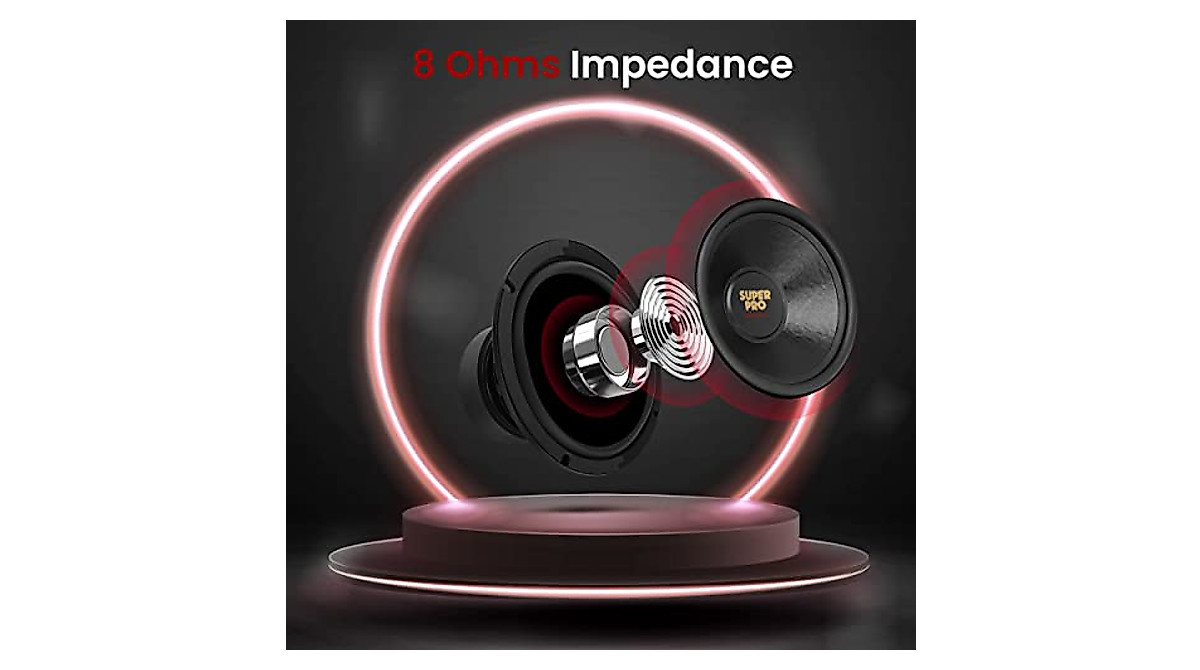 Pyramid 10 Inch Car Subwoofer - 500W High Power Sound System