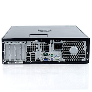 HP Elite 8000 Windows 10 Desktop Computer C2D 3.0 PC 8GB 160GB DVDRW WiFi 19 Inch LCD Monitor - Keyboard - Mouse - Power Cord (Renewed)
