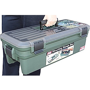 MTM Shooting Range Box,Green