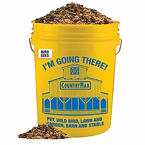 Backyard Seeds Classic Berry Blend Sunflower Bird Seed Mix in Bucket 15 Pounds