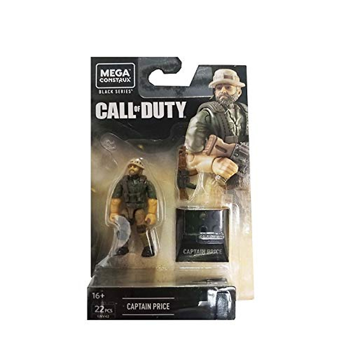 Mega Construx Call of Duty Black Series Captain Price Building Set