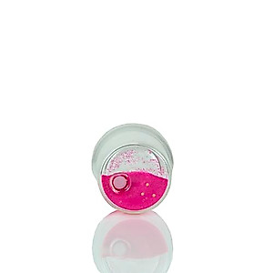 Hogg 3oz Sublimatable Tumbler Shot Glasses with lid and stainless straw (6 Pack), DIY, Customizable, Reusable, Double Wall Insulated, Sublimation Tumblers (Pink)