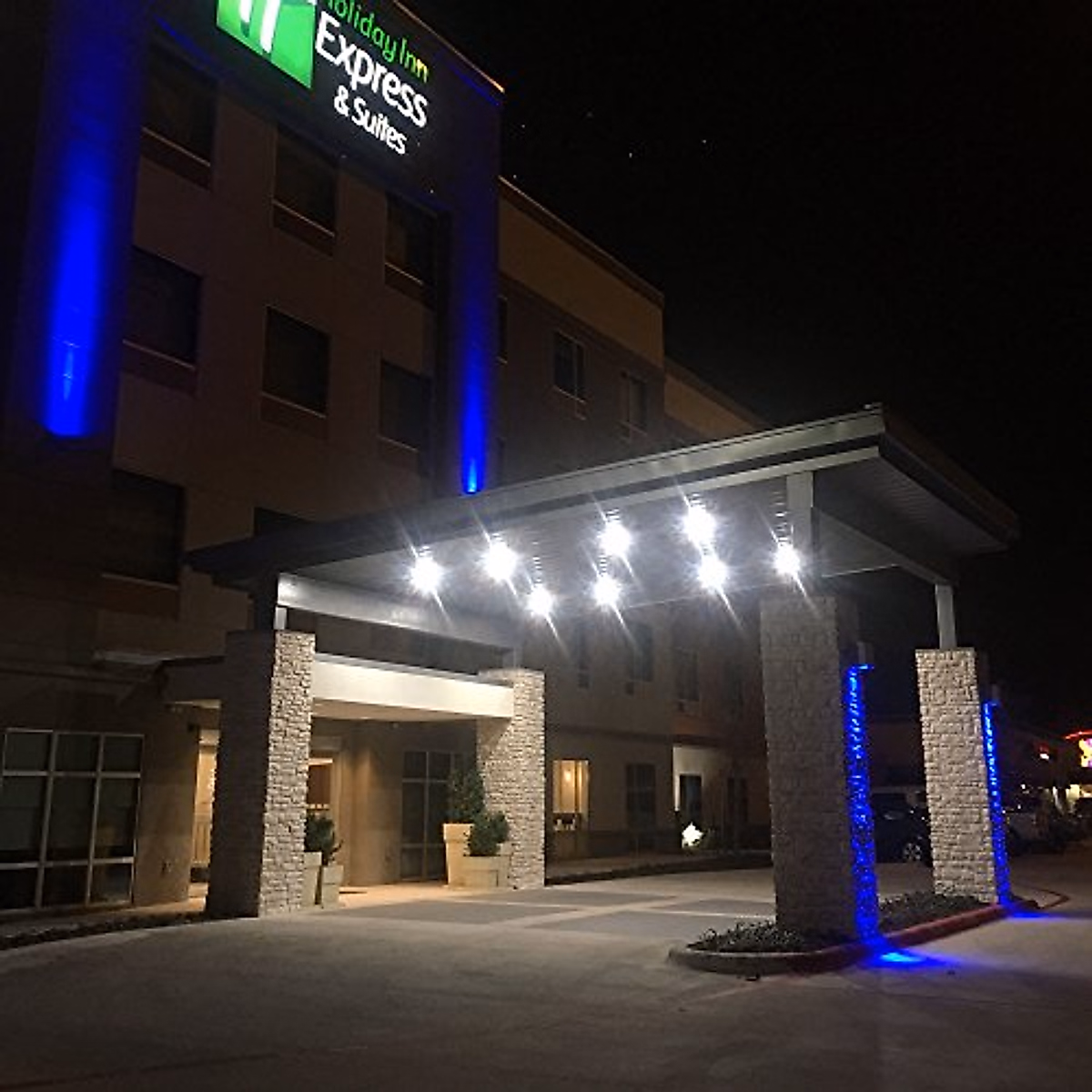 1000LED 4 Pack LED Canopy Light, 65W 8,000Lm 300W HID/HPS Equal, 10" x 10", LED Shop Light, 5000K, AC100-277V, Waterproof IP65, Gas Station Canopy Light