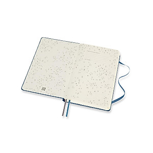 Moleskine Passion Journal, Books, Hard Cover, Large (5" x 8.25") Steel Blue, 400 Pages