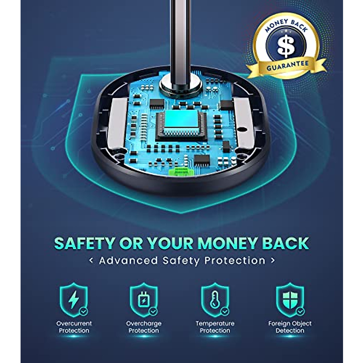 LOKIISKI 3 in 1 Wireless Charging Station for Multiple Devices Apple, 18W QC3.0 Fast Magnetic MagSafe Charger Stand, Gifts for iPhone 14 13 12 Pro Max/Plus/Pro/Mini, iWatch Ultra/8/7/6/5/4/3/2 AirPods