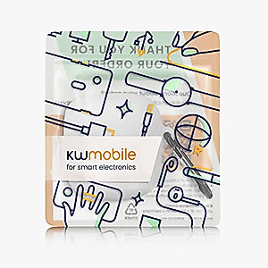 kwmobile Silicone Case Compatible with JBL Tune 220TWS / 225TWS - Case Protective Cover for Headphones - White