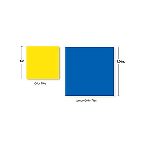 hand2mind Jumbo Foam Square Color Tiles, Color Sorting, Math Counters for Kids, Counting Manipulatives, Colored Foam Squares, Math Manipulatives, Bingo Chips, Game Tokens, Tiles Learning (Set of 200)