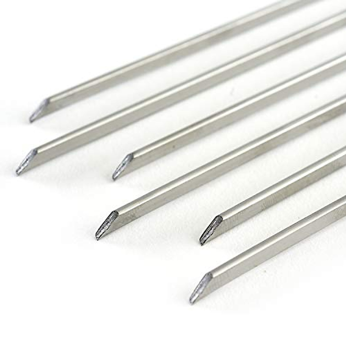 Norpro Stainless Steel 14-Inch Skewers, Set of 6, Silver